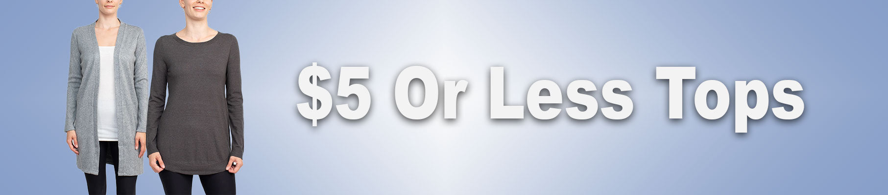 $5 or Less Wholesale Tops – Immediate Apparel